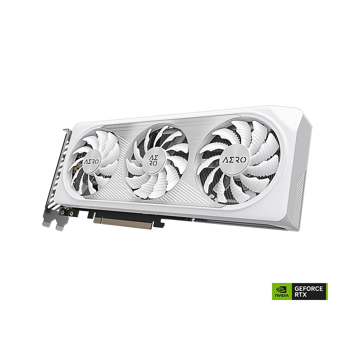 GIGABYTE GeForce RTX 4060 AERO OC 8G Graphics Card, 3X WINDFORCE Fans, 8GB 128-bit GDDR6, GV-N4060AERO OC-8GD Video Card