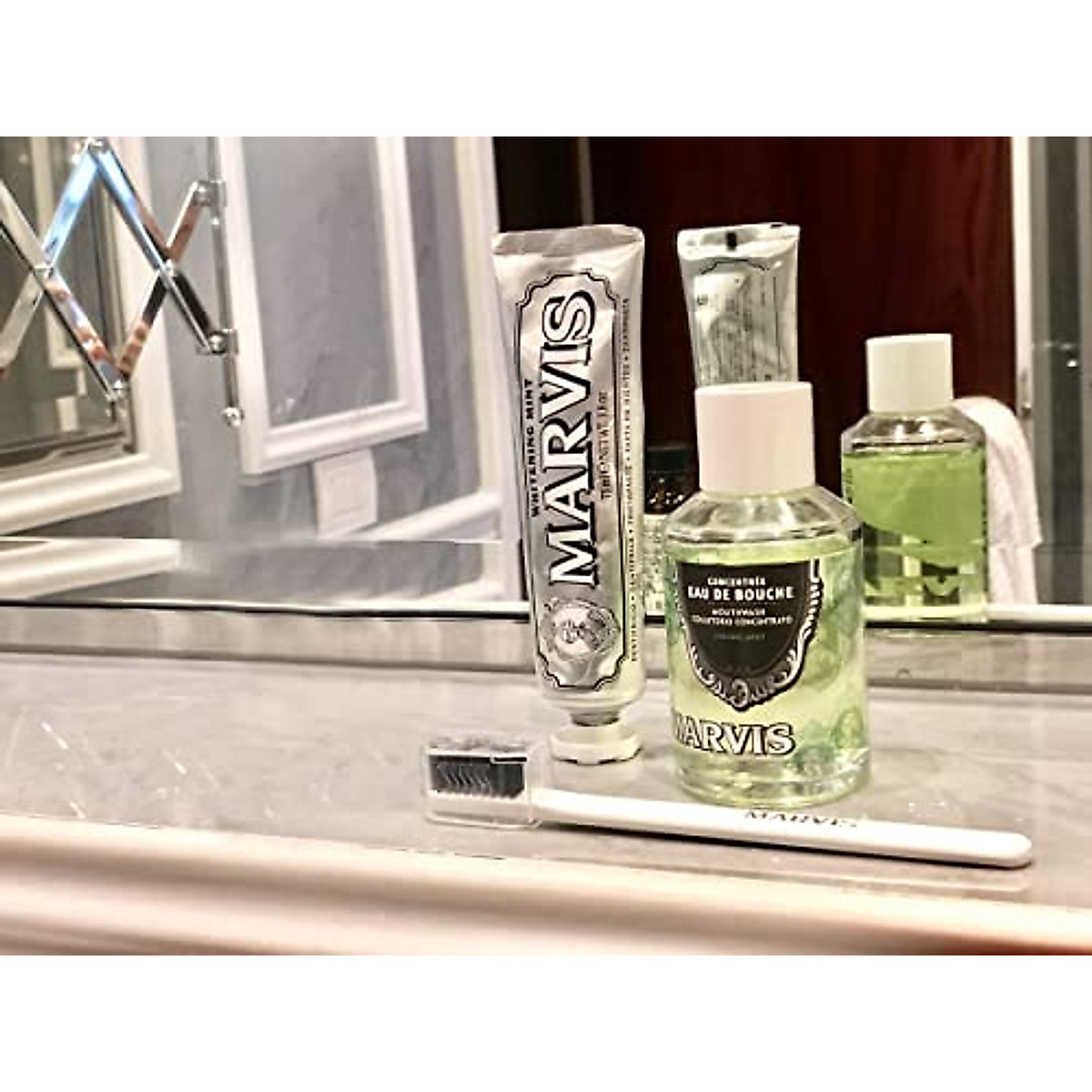 Marvis Strong Mint Mouthwash, Concentrate, 4.1 Fl Oz