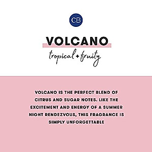 Capri Blue Jumbo Candle - 48 Oz - Volcano - White