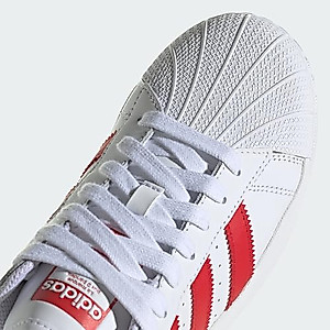 adidas Originals Superstar XLG White/Better Scarlet/Footwear White Men's 10.5, Women's 11.5 Medium