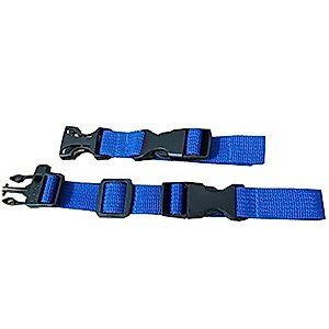 Amlrt Backpack Chest Strap- Nylon - Adjustable Universal (blue)
