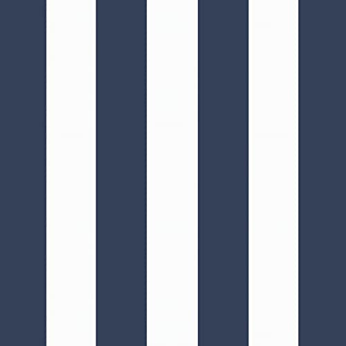 Arden Selections Modern Outdoor Seat Cushion 20 x 20, Sapphire Blue Cabana Stripe