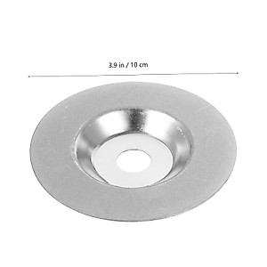 Mobestech 5pcs Angle Whetstone Wheel Angle Sanding Disc Stump Remover Grind Wheel Flap Disc Wool Felt Polishing Wheel Diamond Cutting Machine Multipurpose