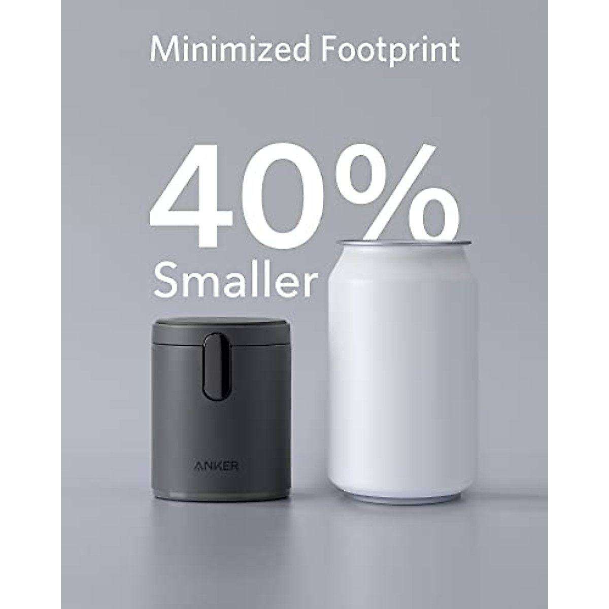 Anker Magnetic Wireless Charger, 623 MagGo 2-in-1 Charging Station with 20W USB-C Charger, for iPhone 14/14 Pro/14 Pro Max/13/13 Pro Max, AirPods Pro (Interstellar Gray)