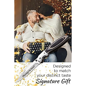 Grand Way Customized pocket Knife – Customized Gifts – Men’s Unique Knife for Him – Best Custom Knives – Cool Engraved Present for Husband Boyfriend – Gift for Birthday 04003 PS