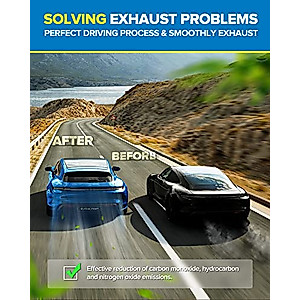 PHILTOP Catalytic Converter Direct Fits Forte 2010-2013 2.4L 2L, Optima 2009-2010, 2013-2015 2.4L, Rondo 2.4L, Sonata 2.4L, Stainless Steel Shell Inlet/Outlet Catalyst Convertor (EPA Complaint)