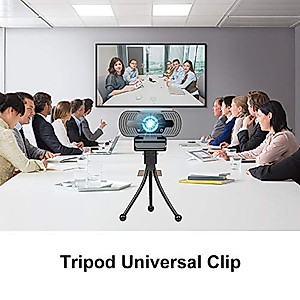 1080p Hd Webcam with Built-in Microphone, Widescreen USB Hd Web Camera for Zoom Meeting YouTube Skype Facetime Hangouts