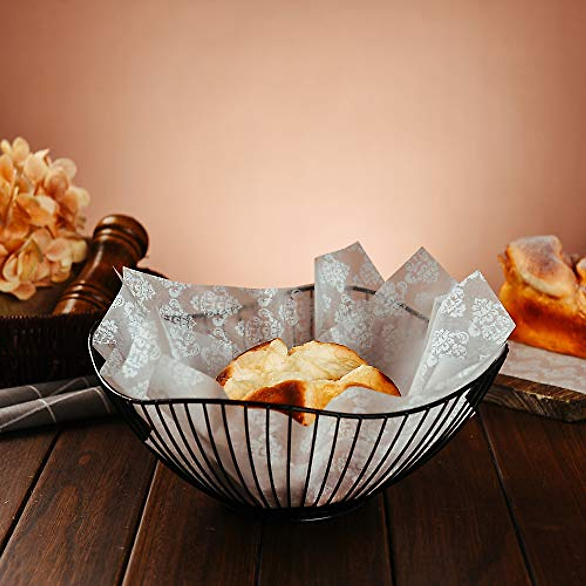 Wax Paper Food Colored Candy Wax Baking Greaseproof Wrapping Paper 100 pcs for Christmas 9.84 x 13.77 inches