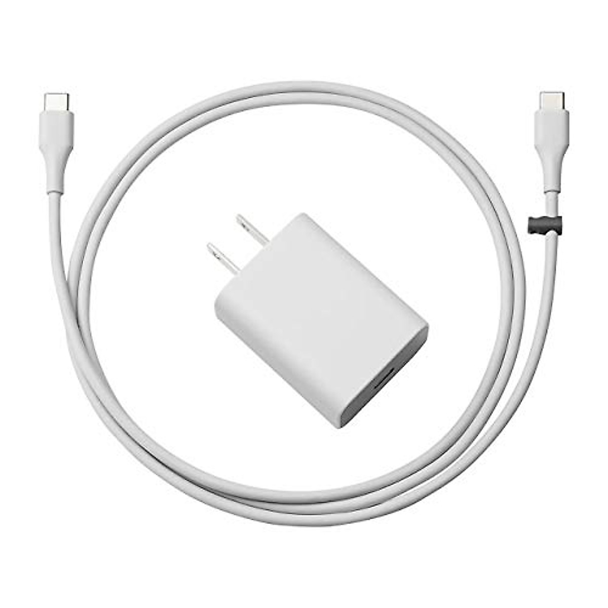 Google Official Pixel Charger for Pixel 3 and all Pixel Phones, Android Charger Cable Bundle with Fast Charging Google 18w Wall Charger - Charges any USB-C Phone (4 Items)
