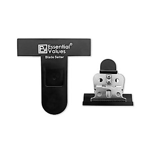 Essential Values Blade Setter #04880, Compatible with Andis Outliner Blades | The Alignment Tool for Tighter, Sharper, Cleaner Cuts, and Fades