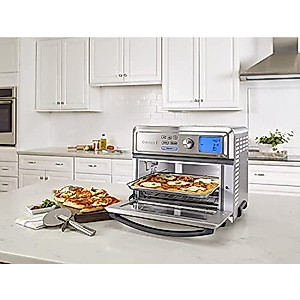 Cuisinart TOA-65 Digital AirFryer Toaster Oven, Premium 1800-Watt Oven with Digital Display and Controls – Intuitive Programming, Adjustable Temperature Settings and Cooking Presets, Stainless Steel