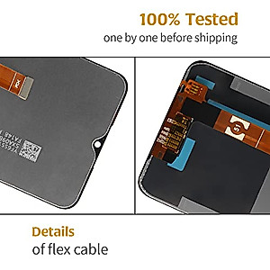 A-MIND for Oppo A15/A15s CPH2185 CPH2179 Screen Replacement LCD Display Touch Digitizer Full Assembly Repair Kits with Tools