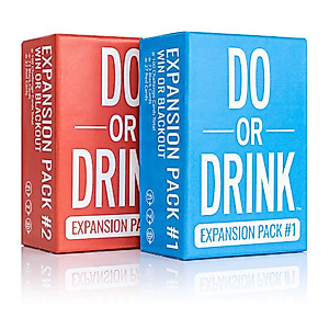 Do or Drink - Card Game - Expansion Pack #2 - Party Game - Dares for College, Camping and 21st Birthday Parties