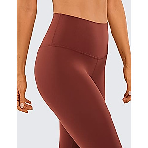 CRZ YOGA High Waisted Buttery Soft Lounge Legging 25 inches Jujube Brown Small