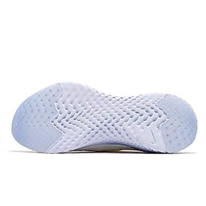 Nike Women's Epic React Flyknit 2 Running Shoe Sail/Aluminum/Metallic Silver/Sail 8 M US