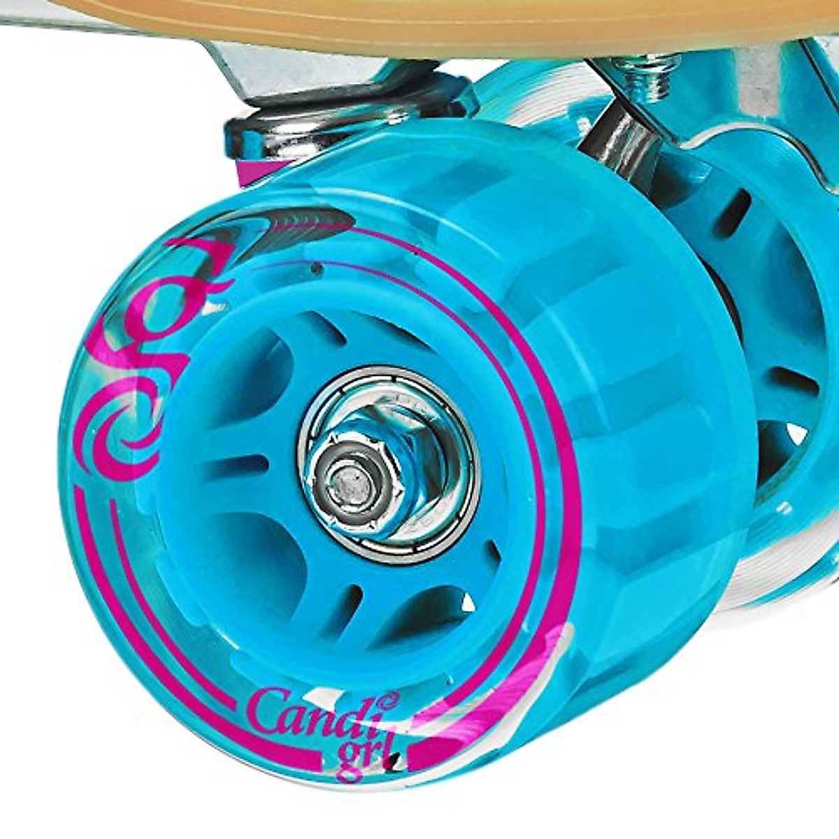 Roller Derby Candi Girl U774 Carlin Quad Artistic Roller Skates Raspberry Ladies sz 5