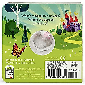 A Little Unicorn Finger Puppet Board Book, Mythical & Magical Book for Baby Unicorn Lovers Ages 1-4