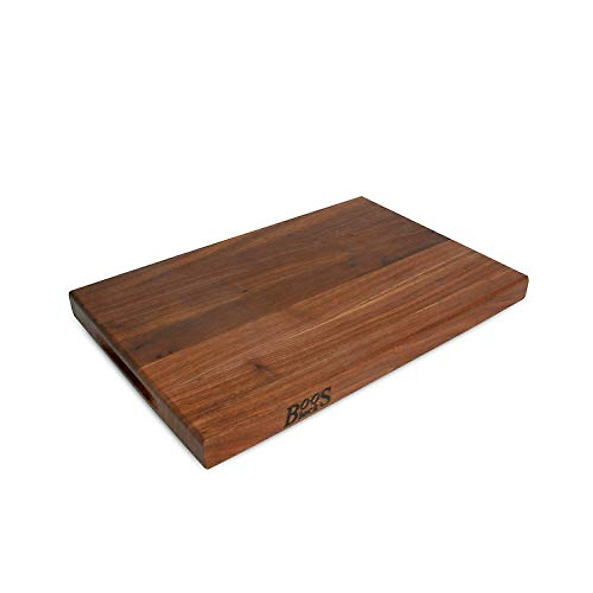 John Boos Block WAL-R01 Walnut Wood Edge Grain Reversible Cutting Board, 18 Inches x 12 Inches x 1.5 Inches & Block BWCB Butcher Block Board Cream, 5 Ounce
