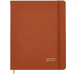 2023 Planner 8"x10" Size: 14 Months (Begins November 2022 /2023 Calendar/ 2023 Weekly Calendar/Weekly Planner Organizer (Brown)