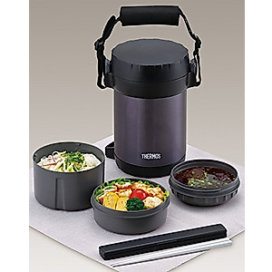 Thermos JBG-1801 MDB Stainless Lunch Jar, Approx. 0.4 oz (1.3 L), Midnight Blue