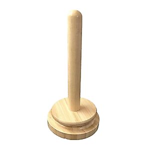 DYNWAVE Bamboo Yarn Bowl Holder Spindle Ribbon Winder Bamboo Yarn Ball Holder
