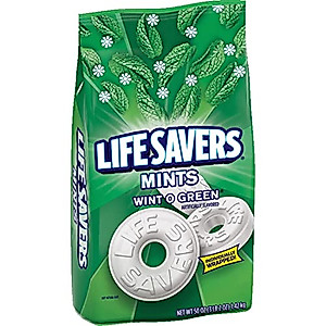 Life Savers Wint O Green Mints Bag - 3 lb. 2 oz.