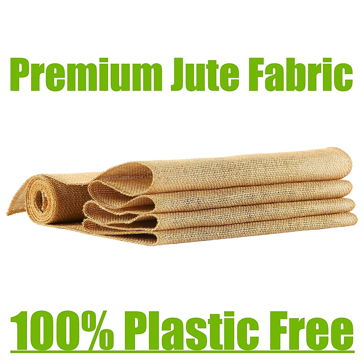 Burlap Table Runners 30x275cm丨Natural Rustic Decor for Weddings, Parties & Home Tablecloth丨Premium Jute Fabric Rolls丨Eco-Friendly Hessian Linens DIY Crafts by KENNUOCAT