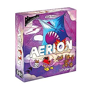 Aerion Board Game | Solo or Cooperative Two Player Strategy Game from The Oniverse | Fun Family Game | Ages 10+ | 1-2 Players | Average Playtime 15 Minutes | Made by inPatience, Multicolor (INPAON52)