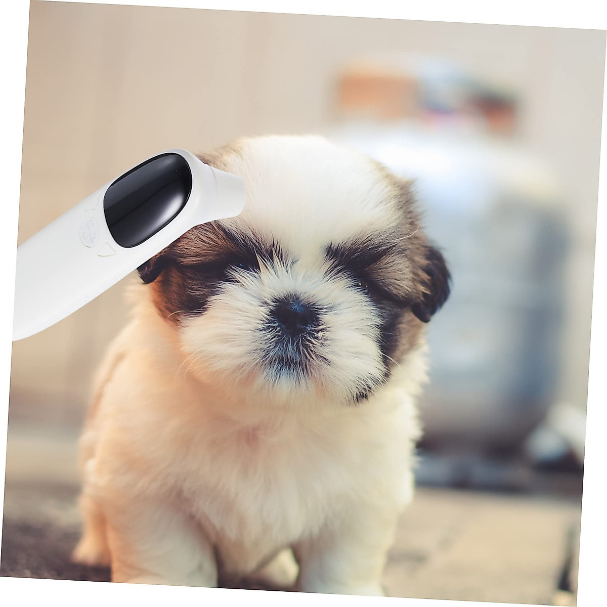 Balacoo 4 Sets pet Animal pet Ear Home use pet Temperature Monitor Non- Digital pet Temperature Monitor Dog Ear Temperature pet Special Number Plastic Cats and Dogs Baby