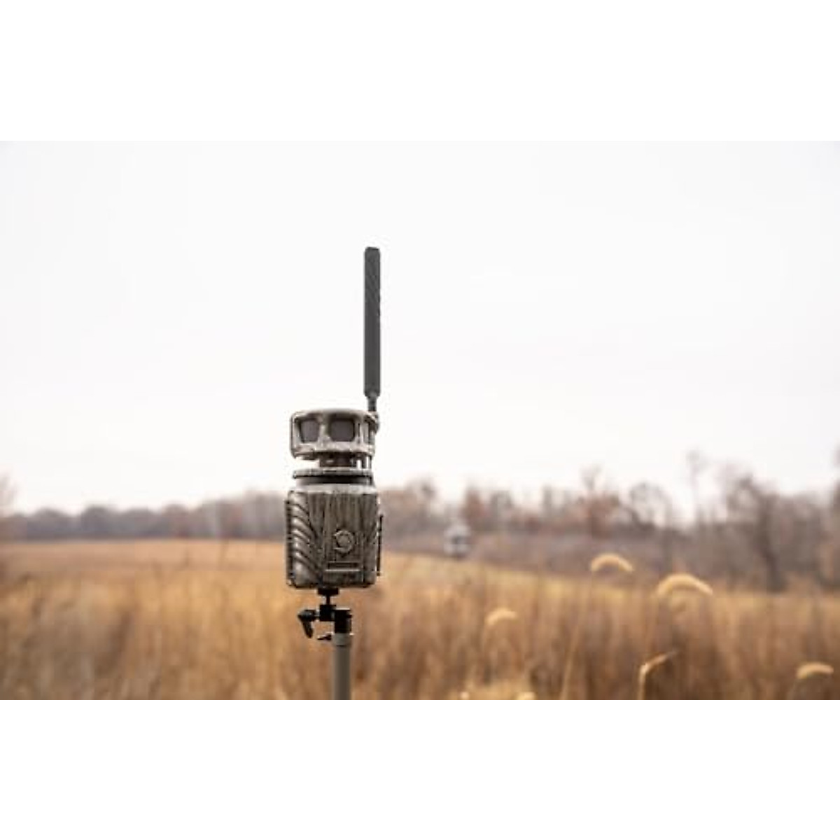 Stealth Cam Revolver 36MP Trail Camera with 1080P HD Video at 30 FPS, 0.4 Sec Trigger Speed, 360° Panoramic View, Built-in GPS, Verizon/AT&T Cellular, 32GB SD Card, Cloth, and Solar Panel