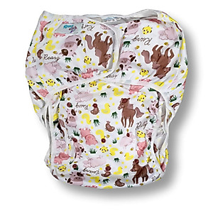 Rearz - Barnyard - Cloth Adult Swim Diaper