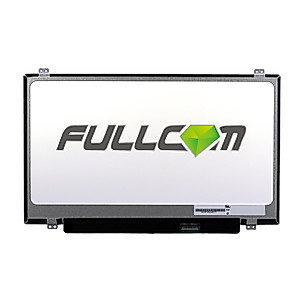 Fullcom New 14.0 inches Screen Compatible with Elitebook 14 840 G3, Envy 14t-u200 Also fit LP140WF6(SP)(D3),LP140WF1(SP)(B1), LP140WF1(SP)(K1) Replacement Screen