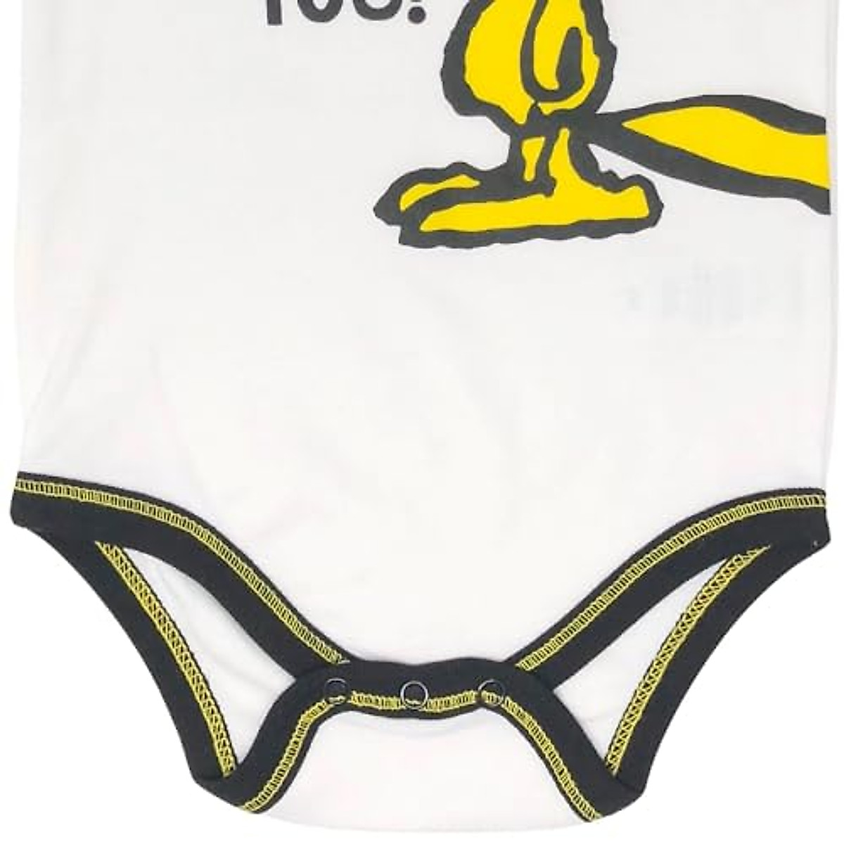 Peanuts Snoopy Newborn Baby Boys 4 Pack Short Sleeve Bodysuits Peanuts '20 3-6 Months