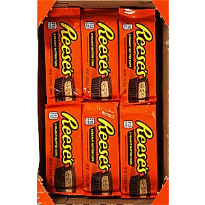 REESE'S Milk Chocolate Peanut Butter Cups, Candy Packs, 1.5 oz (36 Count)