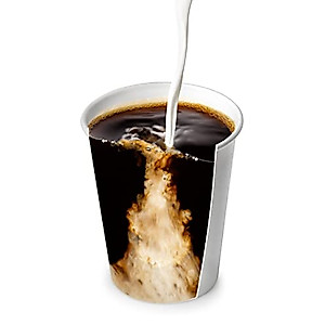 Landue 1000 Pack 12 oz Paper Cups, Disposable Paper Coffee Cups, White Hot Drink Paper Cup