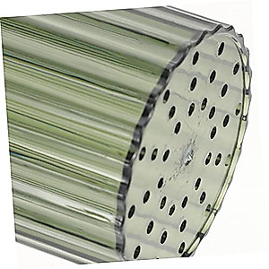 Cabilock 1 Set Light Luxury Cutlery Rack Spoon Storage Holder Round Spoon Container Ornament Container Silverware Holder Silverware Organizer The pet Spoon Rest European and American