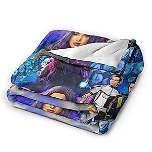 LIERDE Ultra-Soft Micro Fleece Blanket Warm Lightweight Versatile for All Seasons Throw Blanket Kids Adults Bedding Sofa and Travel Reserve Blanket 50"x40"