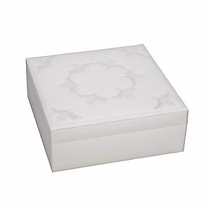 Williamsburg by Reed & Barton Elizabeth's Eyelet Jewelry Case, Large