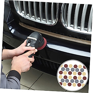 ULTECHNOVO 360 Sheets Flocking Sandpaper Fine Grit Sandpaper Hook and Loop Sandpaper Assorted Sandpaper Sand Paper for Metal Grinding Discs Sanding Pads Fine Sandpaper Round Sand Material