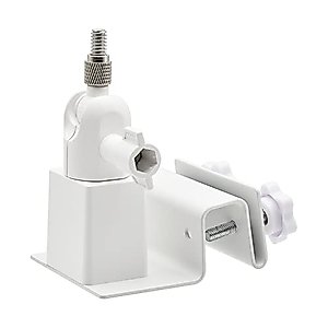 Holicfun Universal Solar Panel Gutter Mount for Ring, Arlo, Eufy, Wyze, Reolink Solar Panels and More (White)