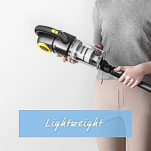 COMFEE' 20S 3 in 1 Lightweight Stick Vacuum Cleaner, Powerful Suction Corded Handheld Vac for Pet Hair, Black