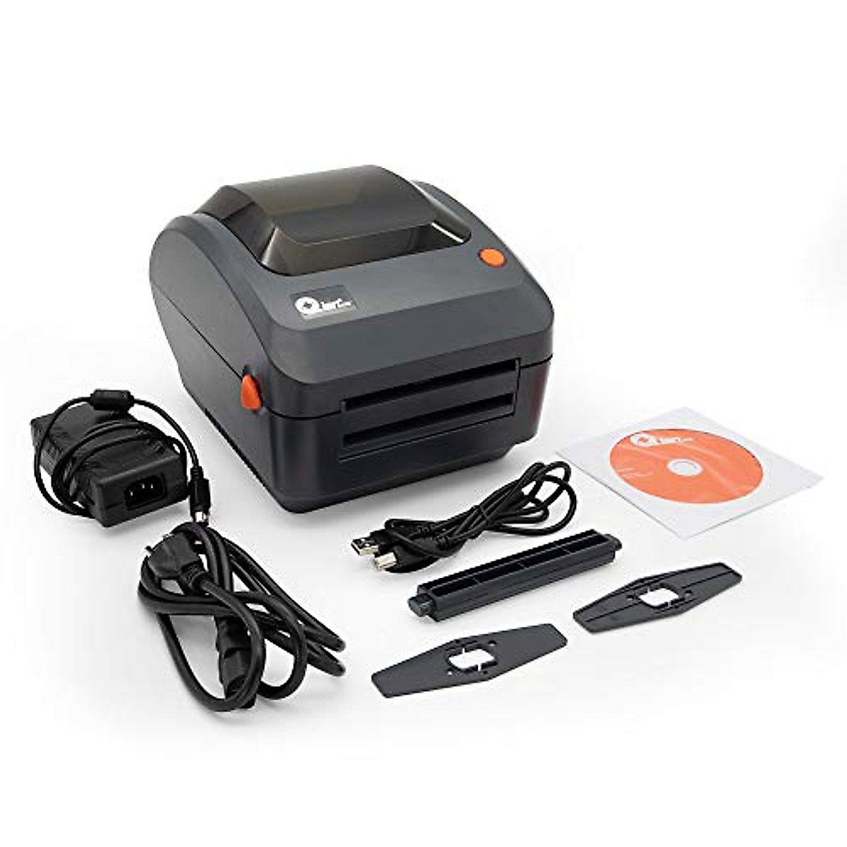 Qian Thermal Direct Label Printer, High Resolution 203 DPI, Speed Printing 102 mm/s Width: 4.25", USB (QITE041801)