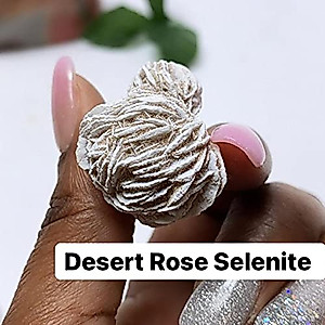 Pachamama Essentials Desert Rose Selenite Mineral - Set of 5 - Healing Crystal