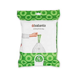 Brabantia 375668 Bin Liners Dispenser Pack, 23/30-Liter