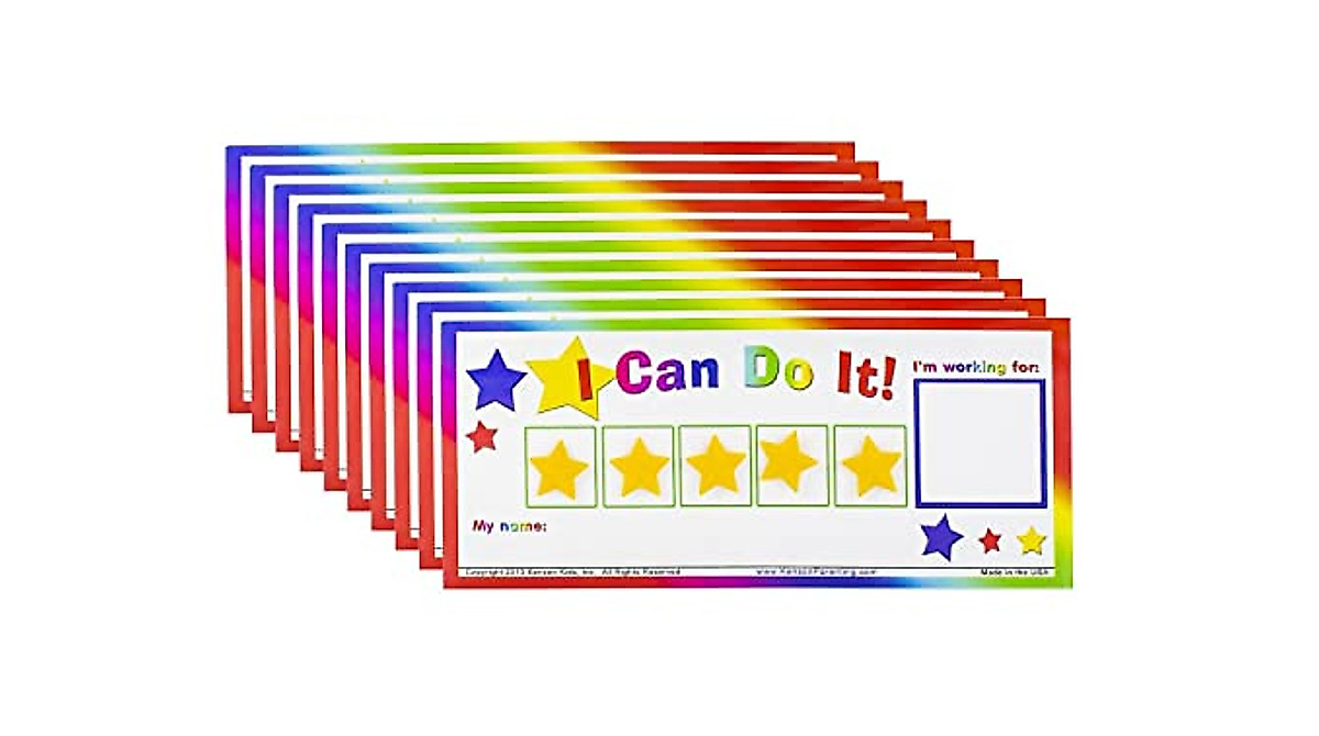 Kenson Kids Reward Chart Token Board for Positive Behavior