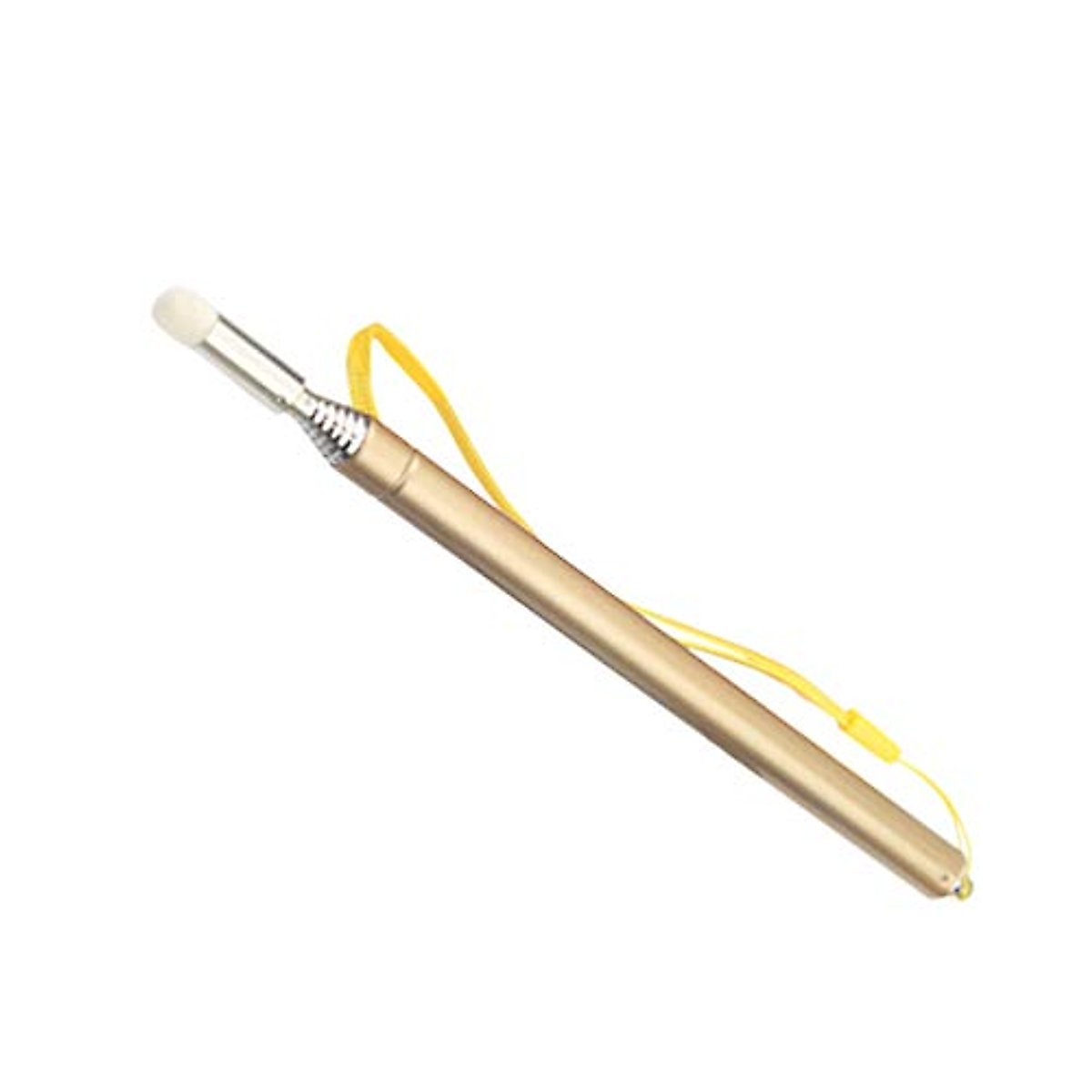 STOBOK Telescopic Pointer Teaching Pointers Extendable Hand Pointer Stainless Steel Classroom Whiteboard Pointer for Teachers (Gold)