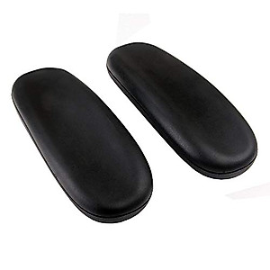 Office Chair Replacement Armrest Arm Pads Caps Univeral 4" 5.5" Mounting Hole 1 Pair