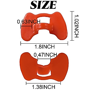 ROYHOO 101PCS Pinless Peepers with Pliers Chicken Peepers Pheasant Poultry Blinders Spectacles Anti-Pecking Eye Glasses Pliers Tool for Pet Middle