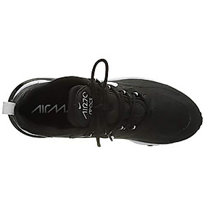 Nike Air Max 270 React Mens Running Trainers CI3866 Sneakers Shoes (UK 9.5 US 10.5 EU 44.5, Black White Black 004)
