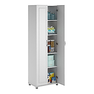 SystemBuild Kendall 24" Utility Storage Cabinet - White